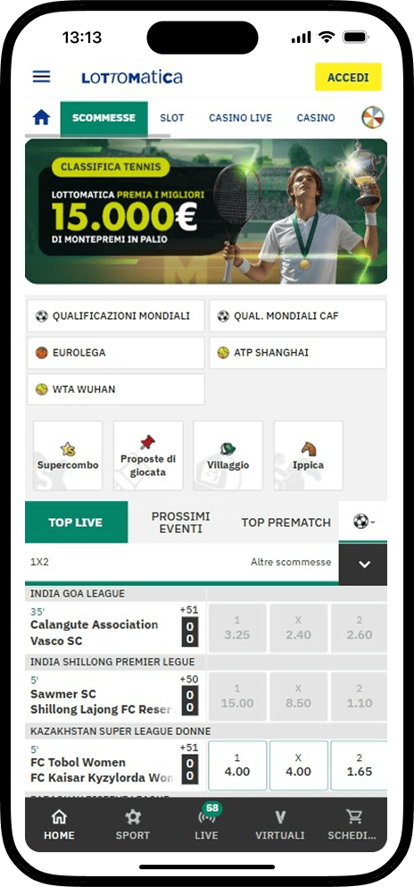 Lottomatica: Casinò Online e Scommesse in Italia