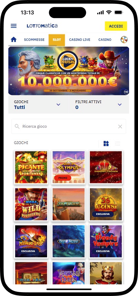 Lottomatica: Casinò Online e Scommesse in Italia